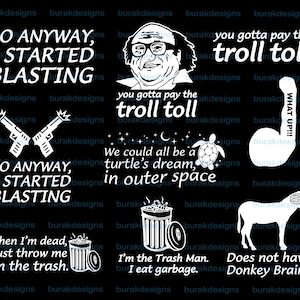 It's Always Sunny Frank Decal: Troll Toll, I Started Blasting - Etsy