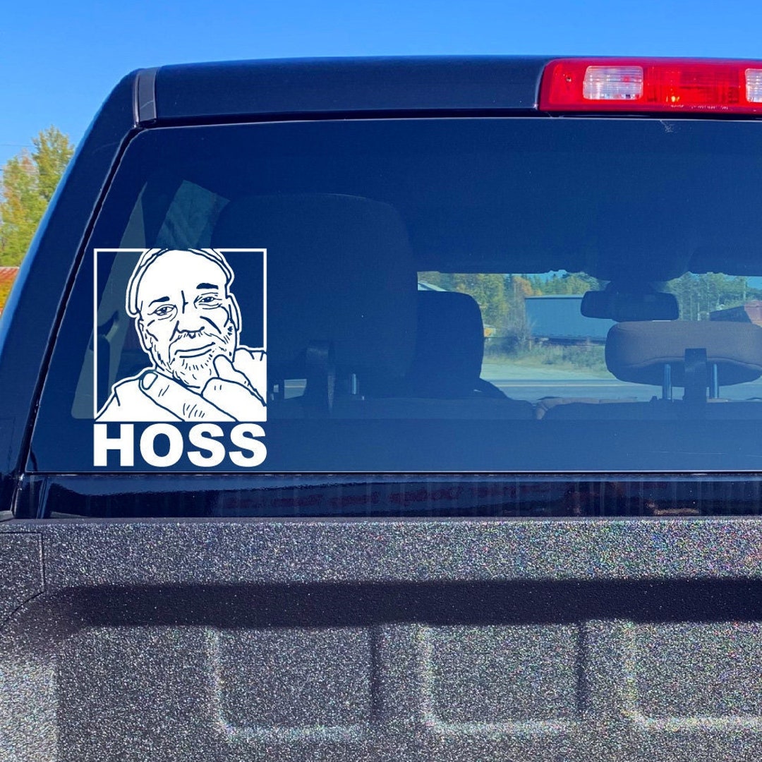 MIDDLE FINGER HOSS Decals - Hoss / Gobbless / Clibbins / Speek up ...