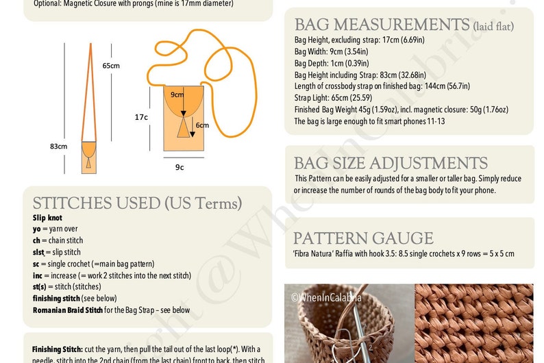 CROSSBODY SMARTPHONE BAG Pattern (pdf), Or: No More Dancing Around Your ...