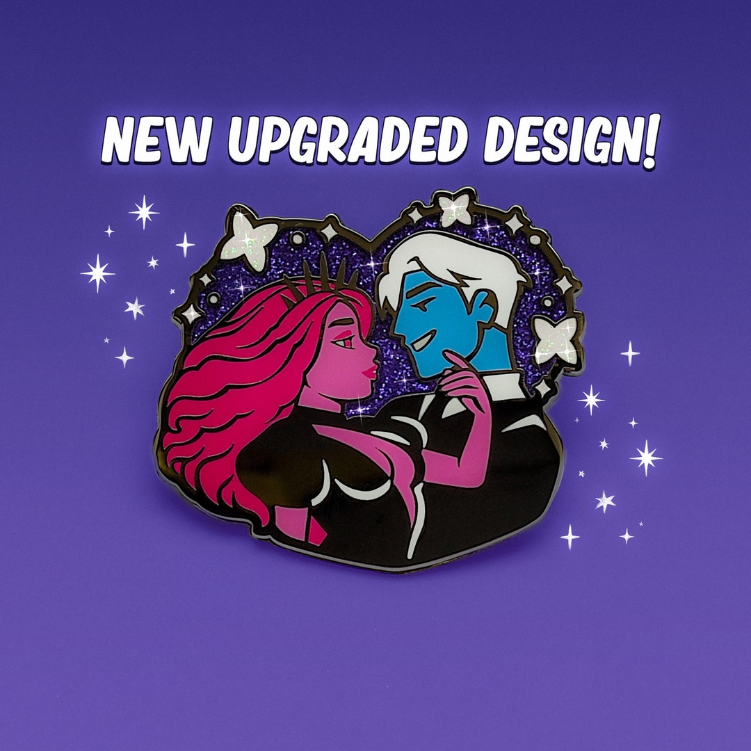 Hades and Persephone Enamel Pin UPGRADED DESIGN - Etsy Canada