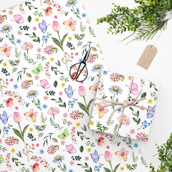 Spring Floral Paper - Etsy