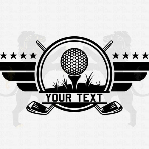 Golf Svg Golf Name Frame Svg Golf Ball Svg Golf Clipart - Etsy Israel