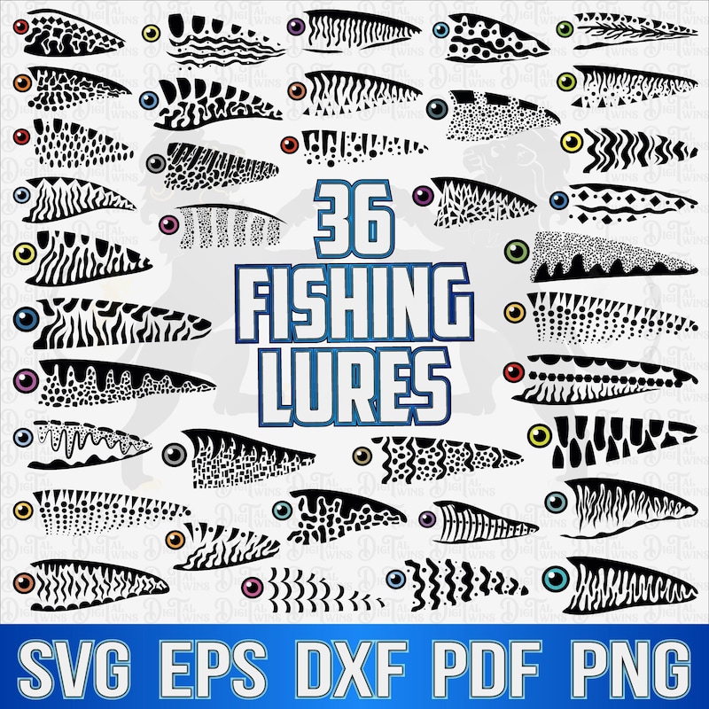 Fishing Lure Svg - Etsy