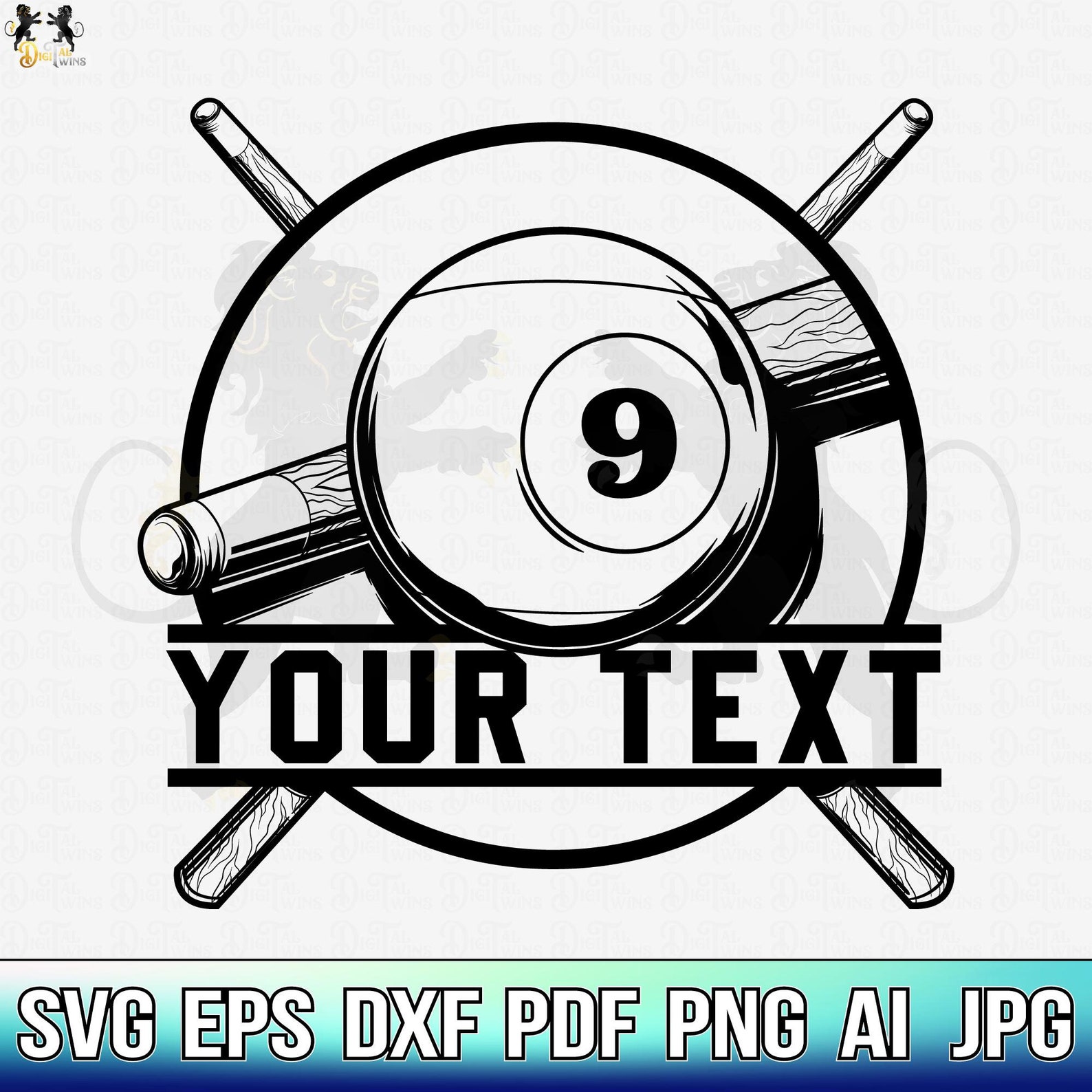 Billiards Svg, Billiards Name Svg, Pool Svg, Snooker Svg, Billiards ...