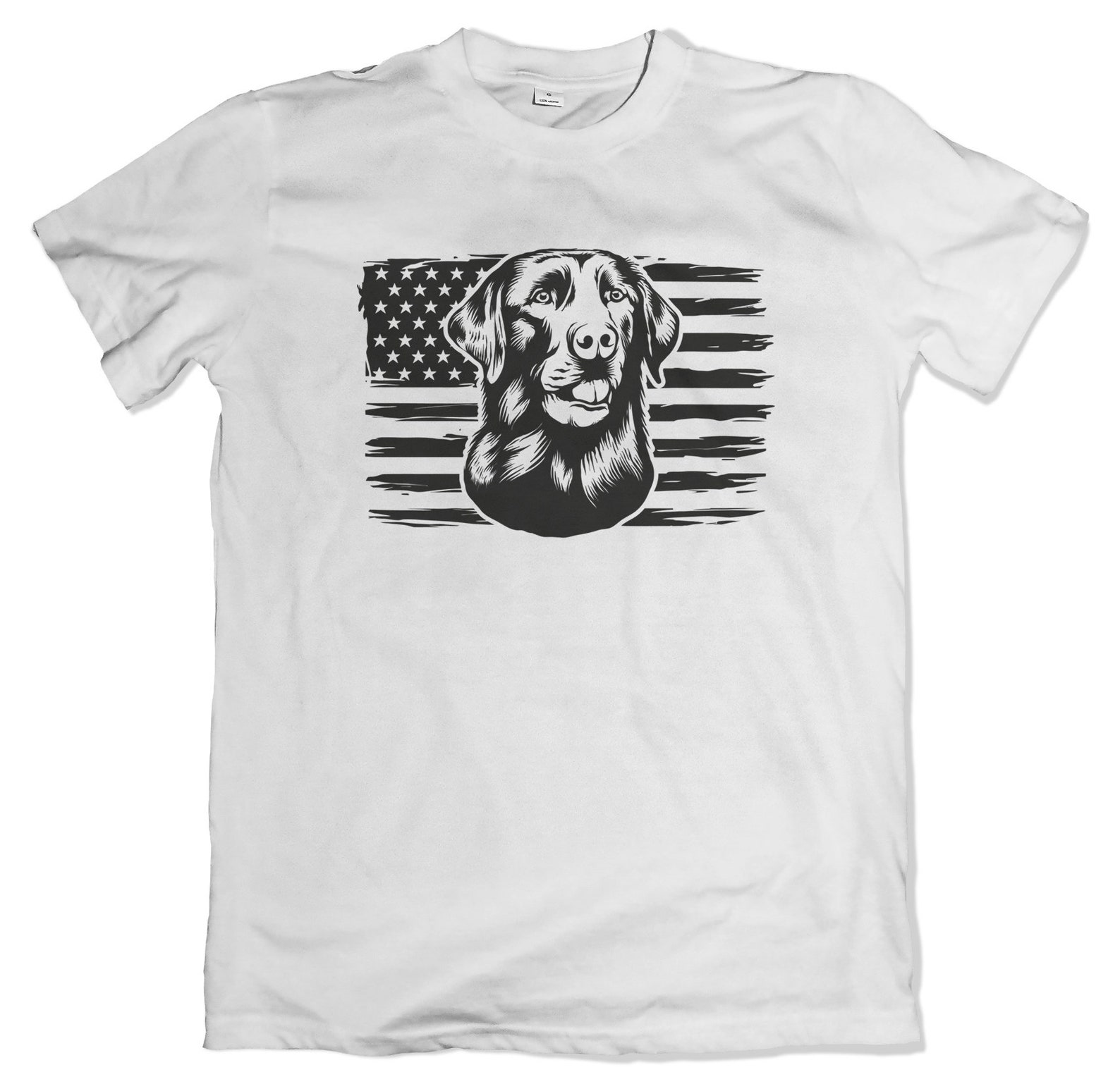 Labrador With Flag Svg Labrador Retriever Svg Labrador - Etsy