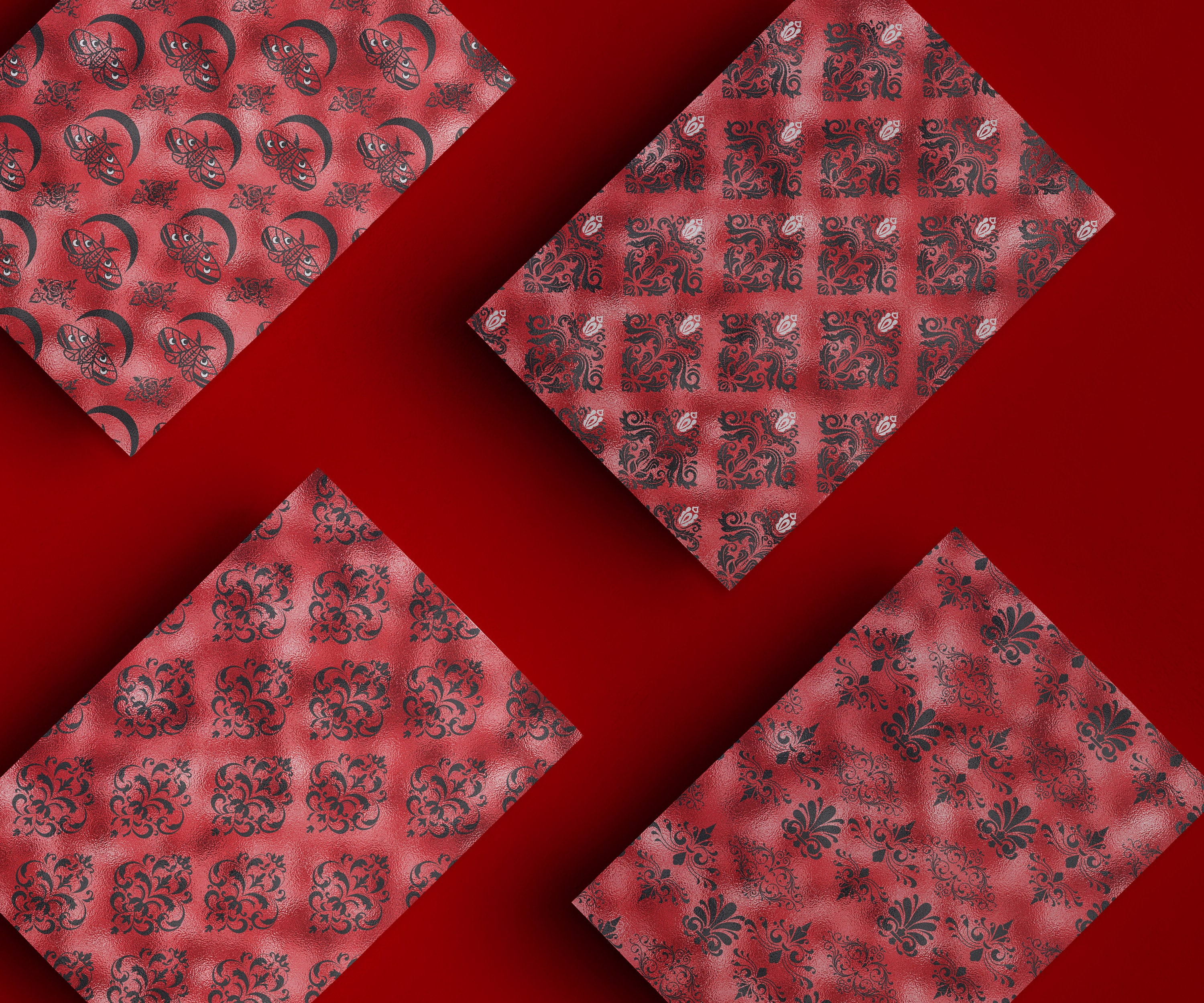 Gothic Digital Paper Gothic Scrapbook Gothic Clipart | Etsy