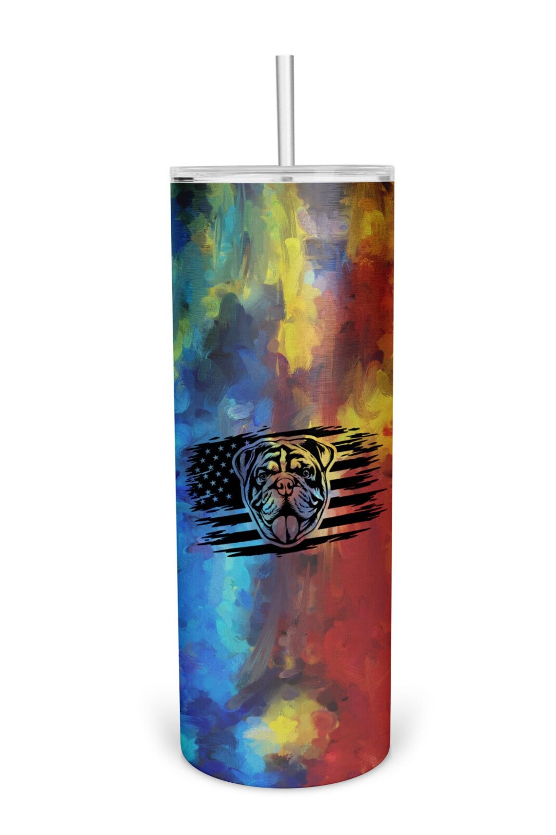 Bulldog With Flag Svg American Bulldog Svg Bulldog Clipart | Etsy