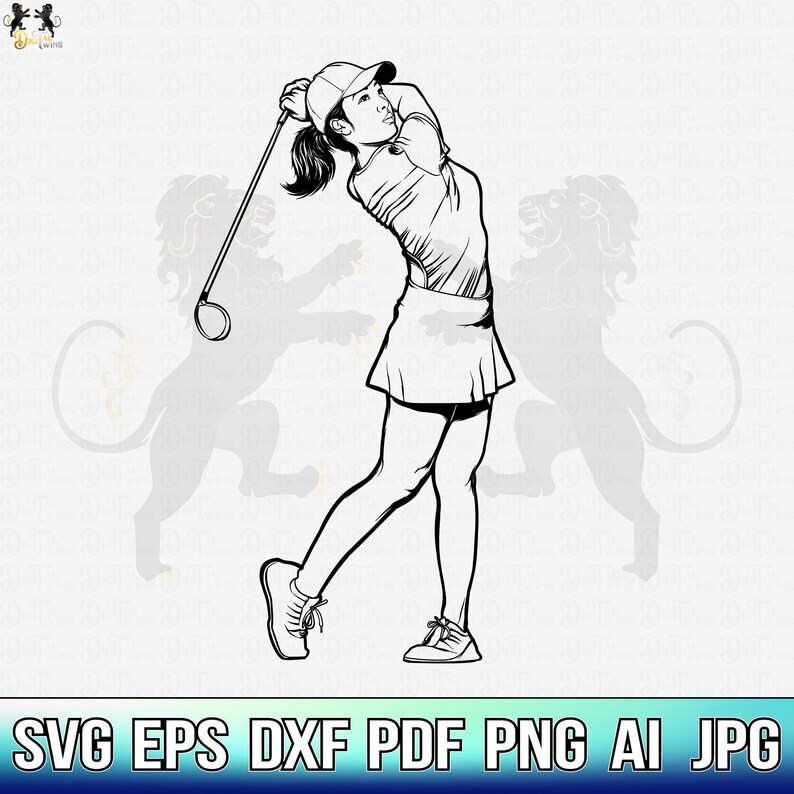Girl Golf Svg Golf Name Frame Svg Golf Ball Svg Golf - Etsy