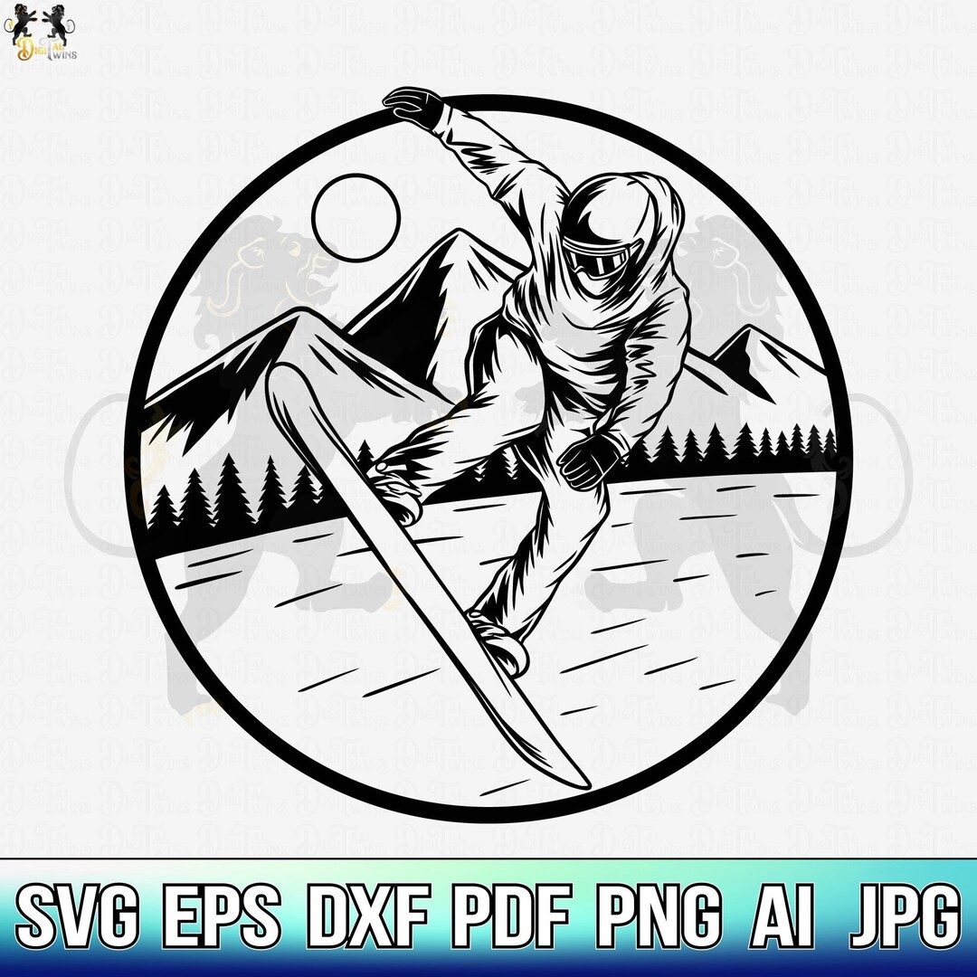Snowboard Svg, Snowboard Name Frame Svg, Snowboarding Svg, Snowboard ...