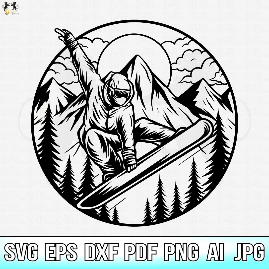 Snowboard Svg, Snowboard Name Frame Svg, Snowboarding Svg, Snowboard ...