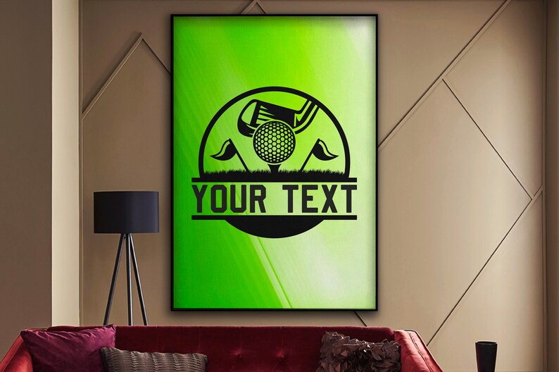 Golf Svg Golf Name Frame Svg Golf Ball Svg Golf Clipart | Etsy Canada