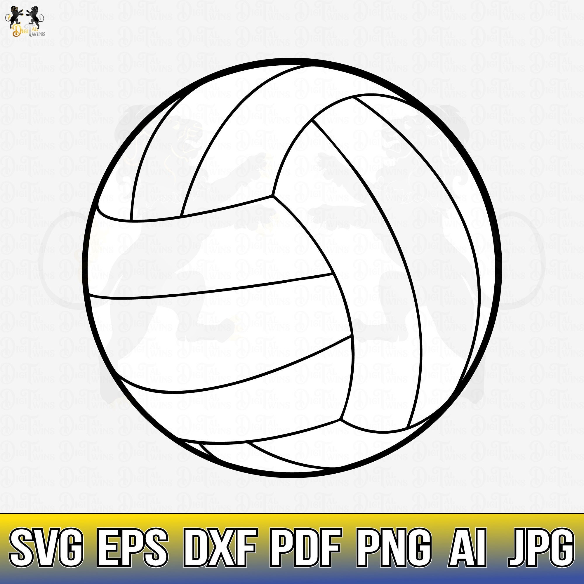 Voleibol svg voleibol pelota svg voleibol vector de pelota - Etsy México