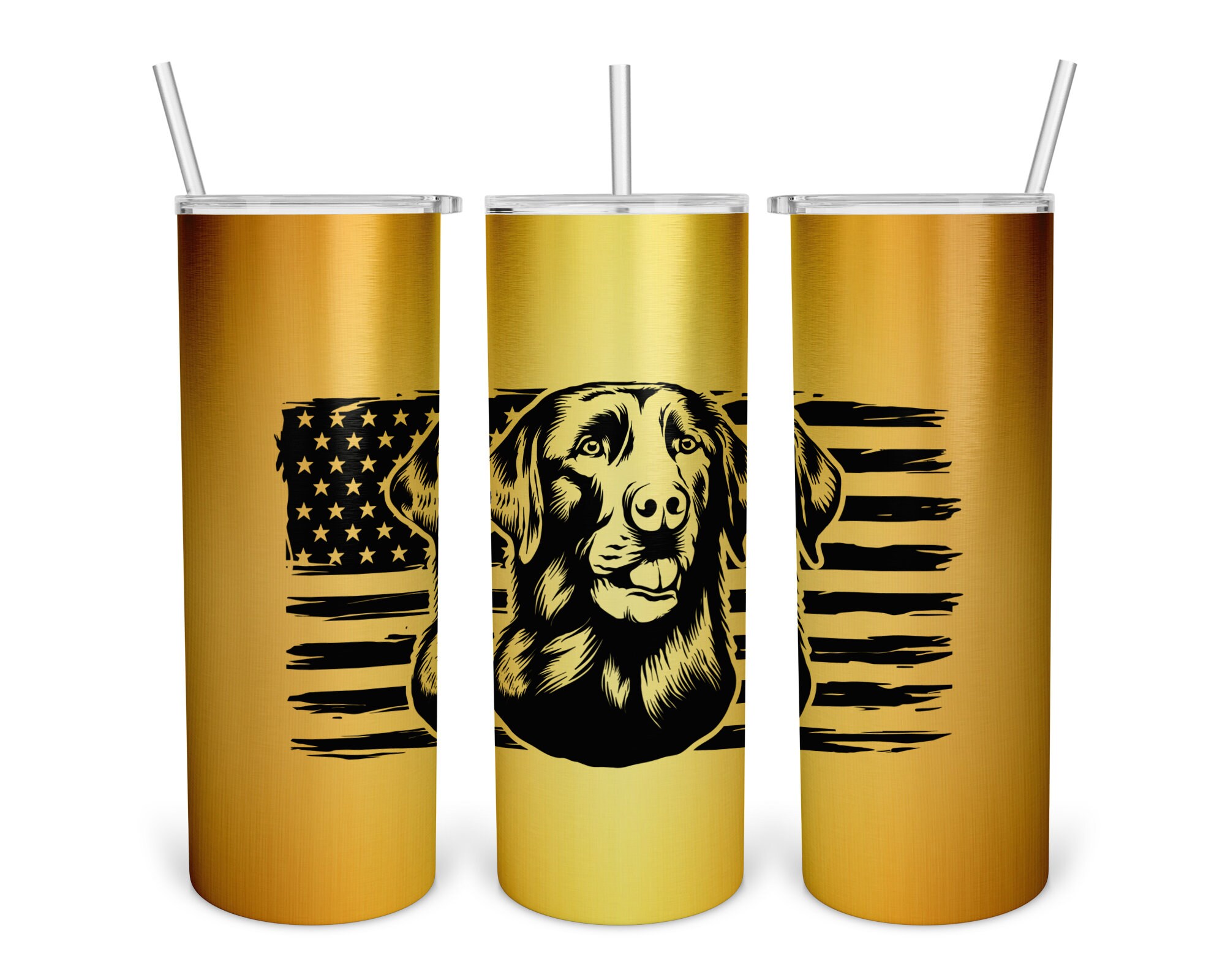 Labrador With Flag Svg, Labrador Retriever Svg, Labrador Clipart ...