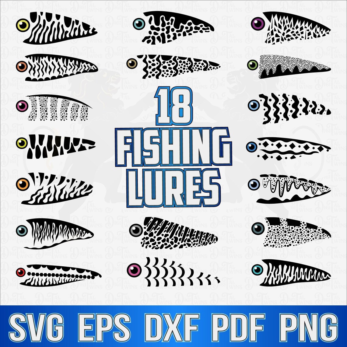 Fishing Lure Svg, Lure Svg Print, Fishing Lure Pattern Svg, Fishing ...