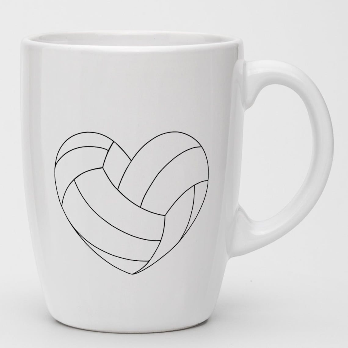 Volleyball Heart Svg Volleyball Ball Svg Volleyball Ball - Etsy