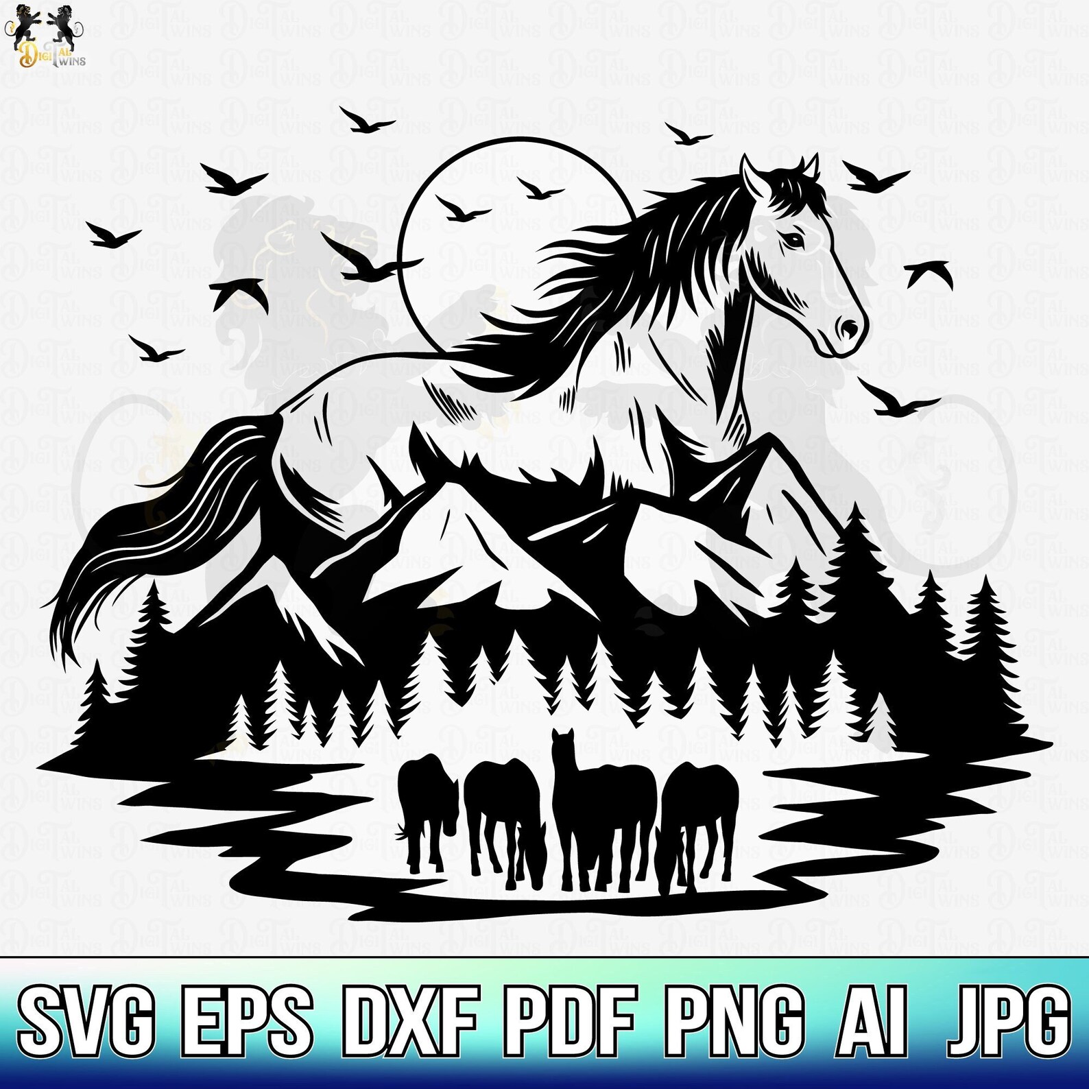 Horse Svg Running Horse Svg Horse Clipart Horse Vector - Etsy