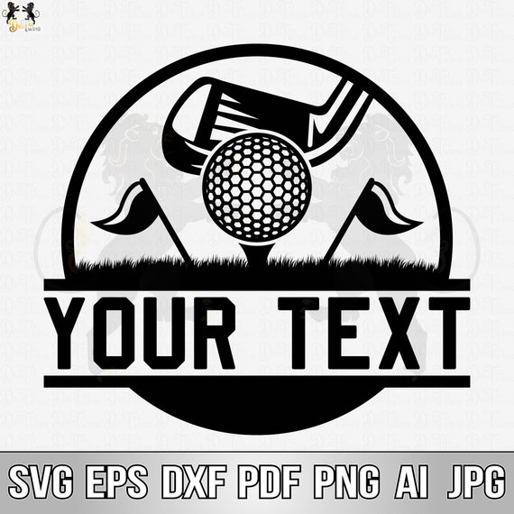 Golf Svg Golf Name Frame Svg Golf Ball Svg Golf Clipart | Etsy Australia