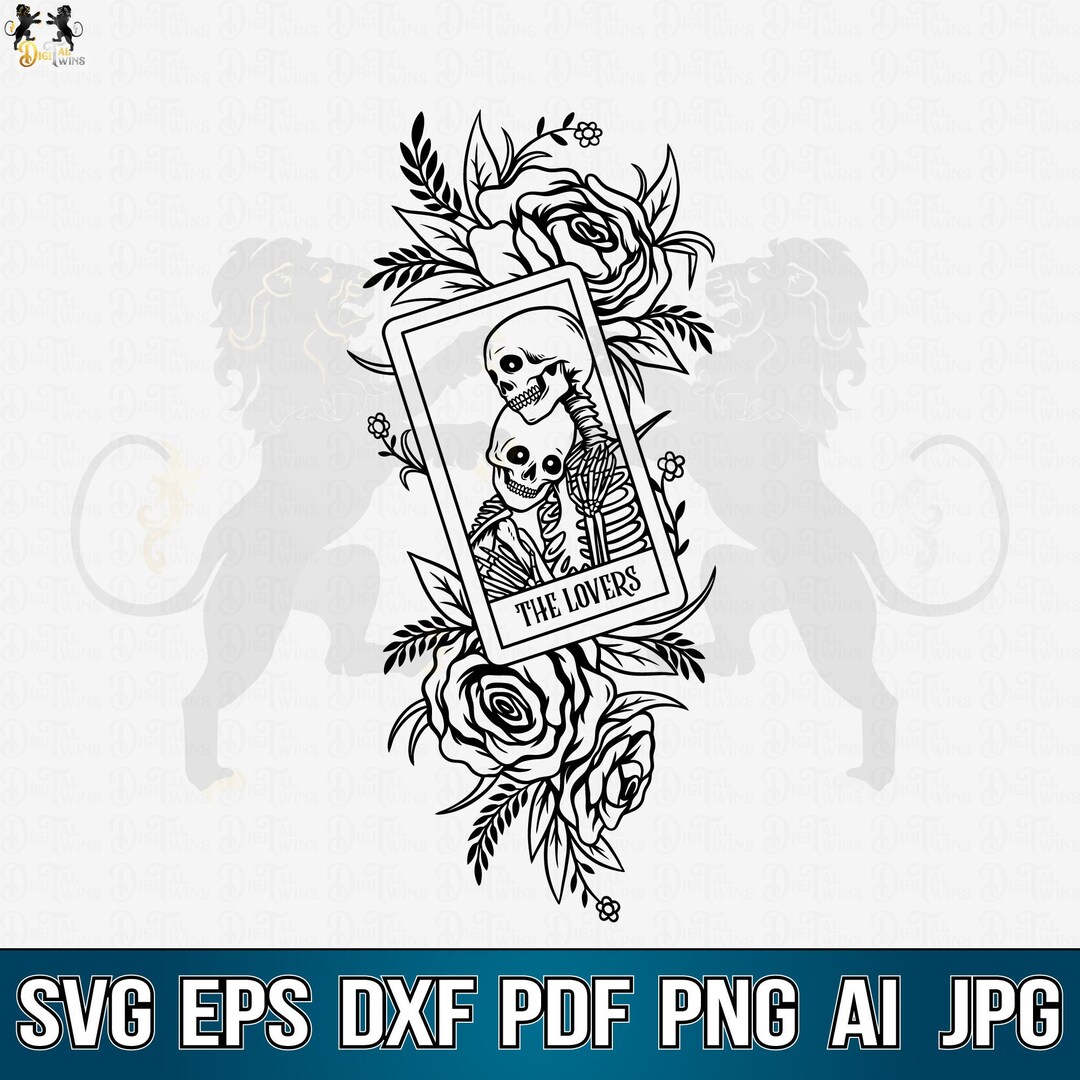 Skull Lovers Svg Skull Svg Dead Skeleton Love Svg Gothic - Etsy UK