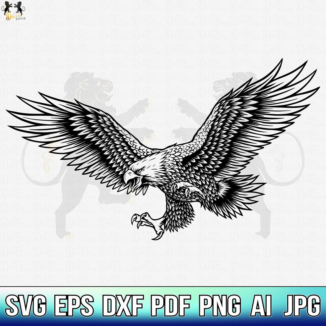 Eagle Svg, Eagle Attacks Svg, Eagle USA Svg, American Eagle Svg, Eagle Through Flag Svg, Eagle ...