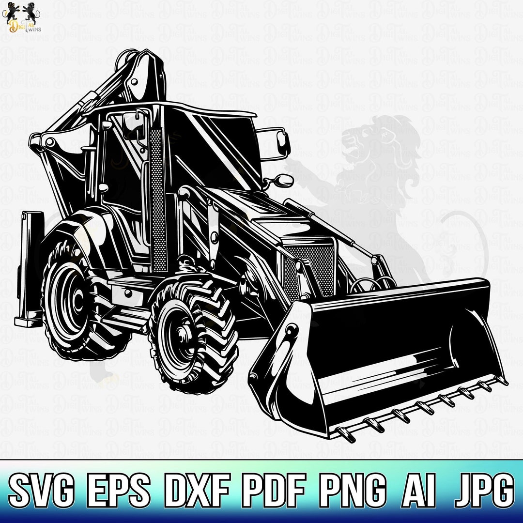 Tractor Svg, Farm Tractor Svg, Tractor Clipart, Tractor Cricut, Tractor ...