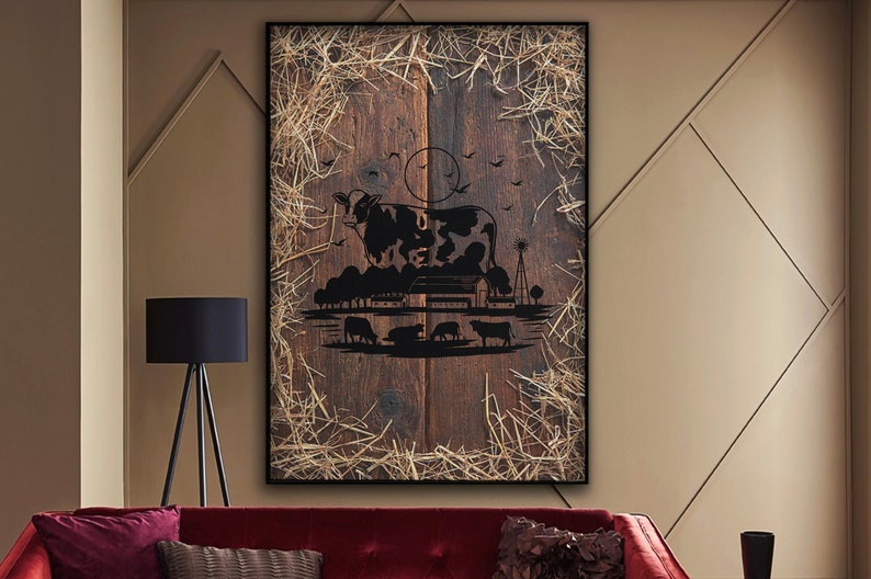 Cow Svg Running Cow Svg Cow Clipart Cow Vector Cow Cricut | Etsy