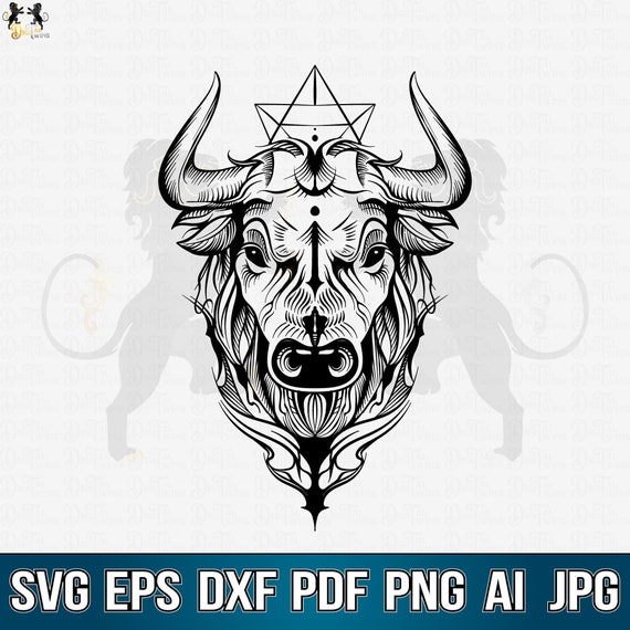 Bull Svg Bull Clipart Bull Vector Bull Cut File Bull - Etsy