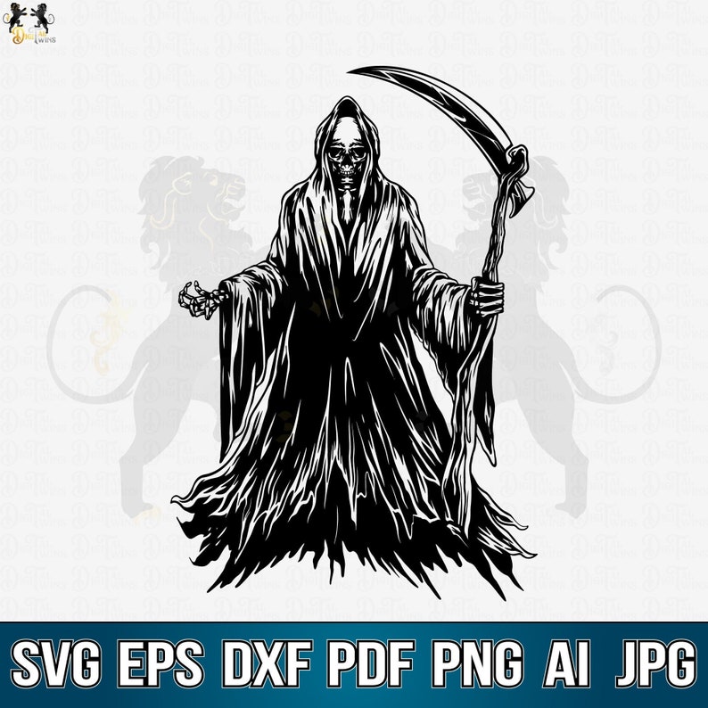 Reaper Svg Grim Reaper Svg Death Svg Reaper Clipart Reaper - Etsy Canada
