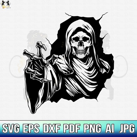 Skull in the Wall SVG Skull Ripper SVG Skull SVG Skull - Etsy UK