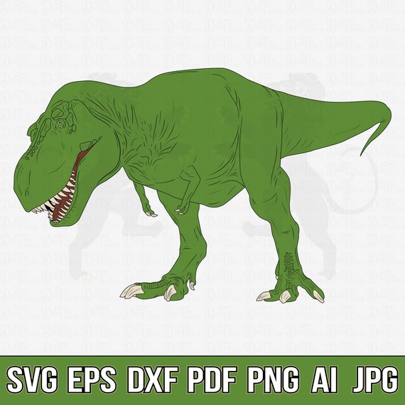 T-rex Svg Dinosaur Svg Tyrannosaurus Rex Svg Jurassic Park - Etsy