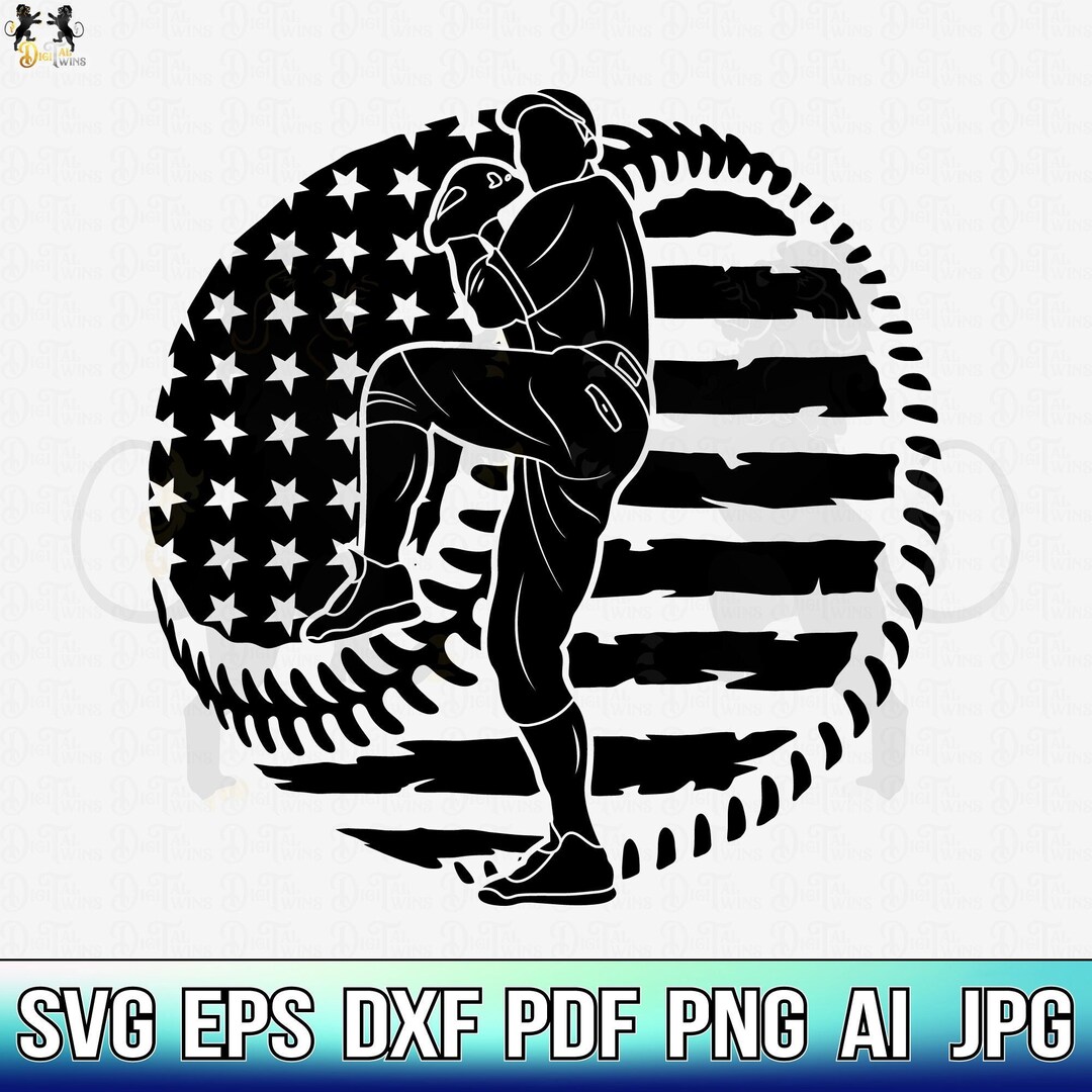 Baseball Player Svg, Baseball Svg, Baseball Clipart, Baseball Cricut ...