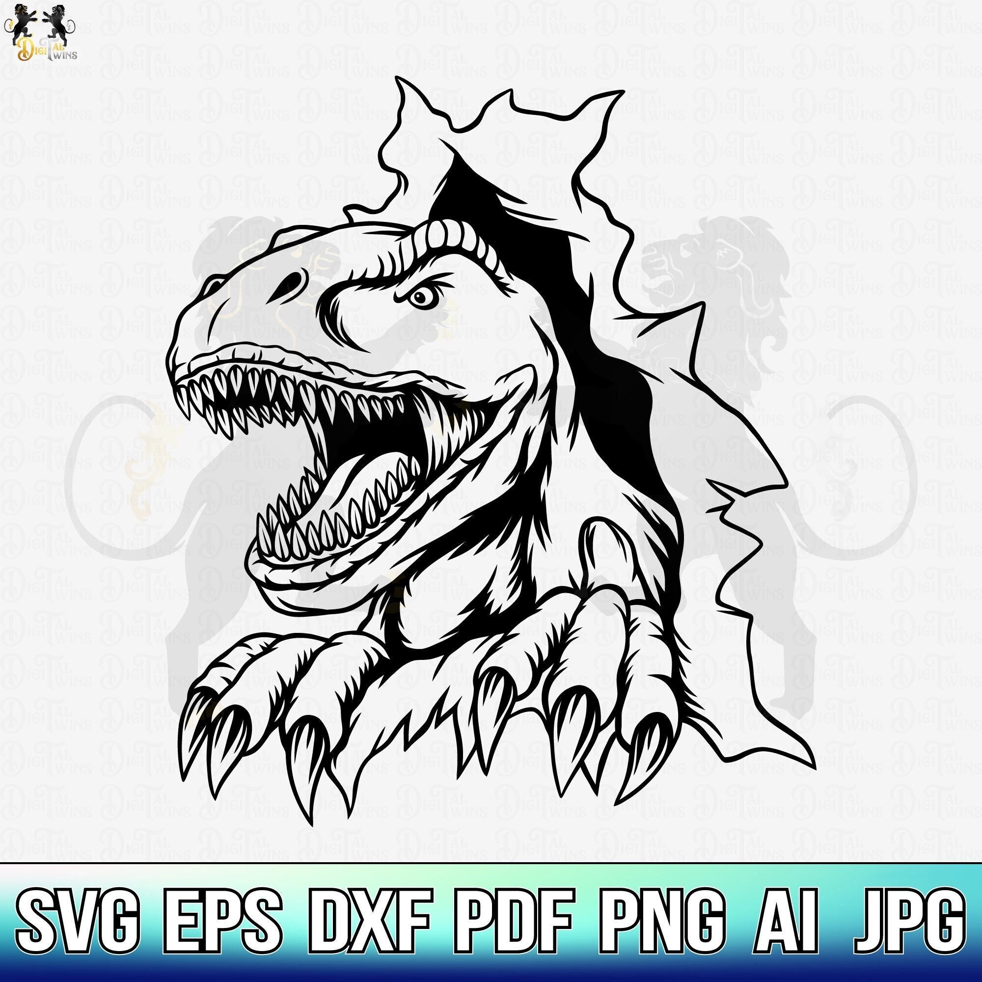 T Rex Svg T Rex Scratch Svg Dinosaur Svg Tyrannosaurus Rex - Etsy Canada