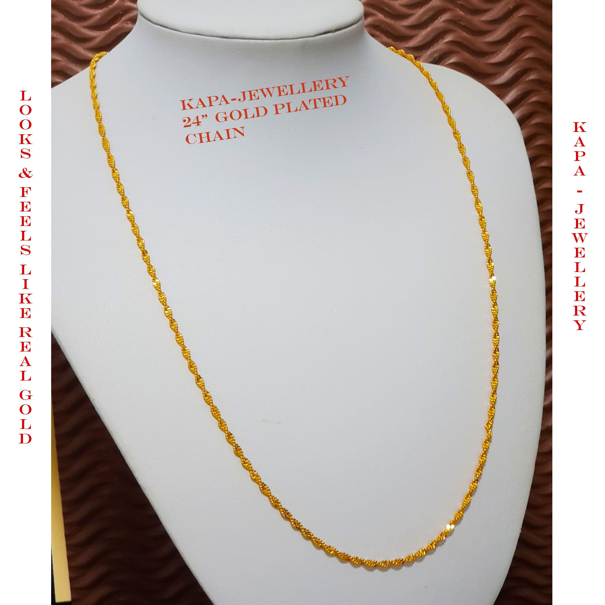 Simple Long Chain Micro Gold Plated Pepper Design | atelier-yuwa.ciao.jp