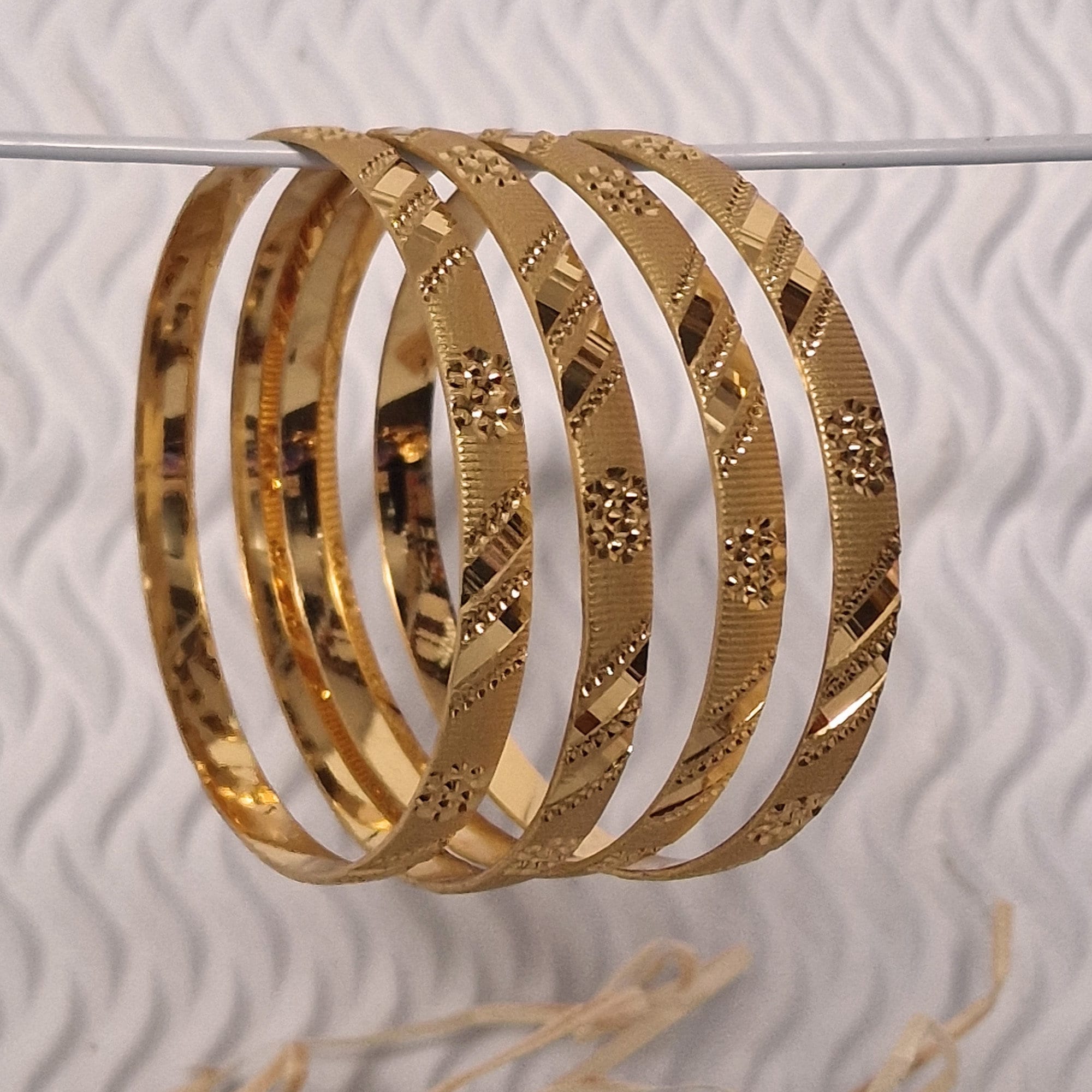 Indian Gold Plated Bangles Bracelets All Sizes 2.4 2.6 2.8 - Etsy