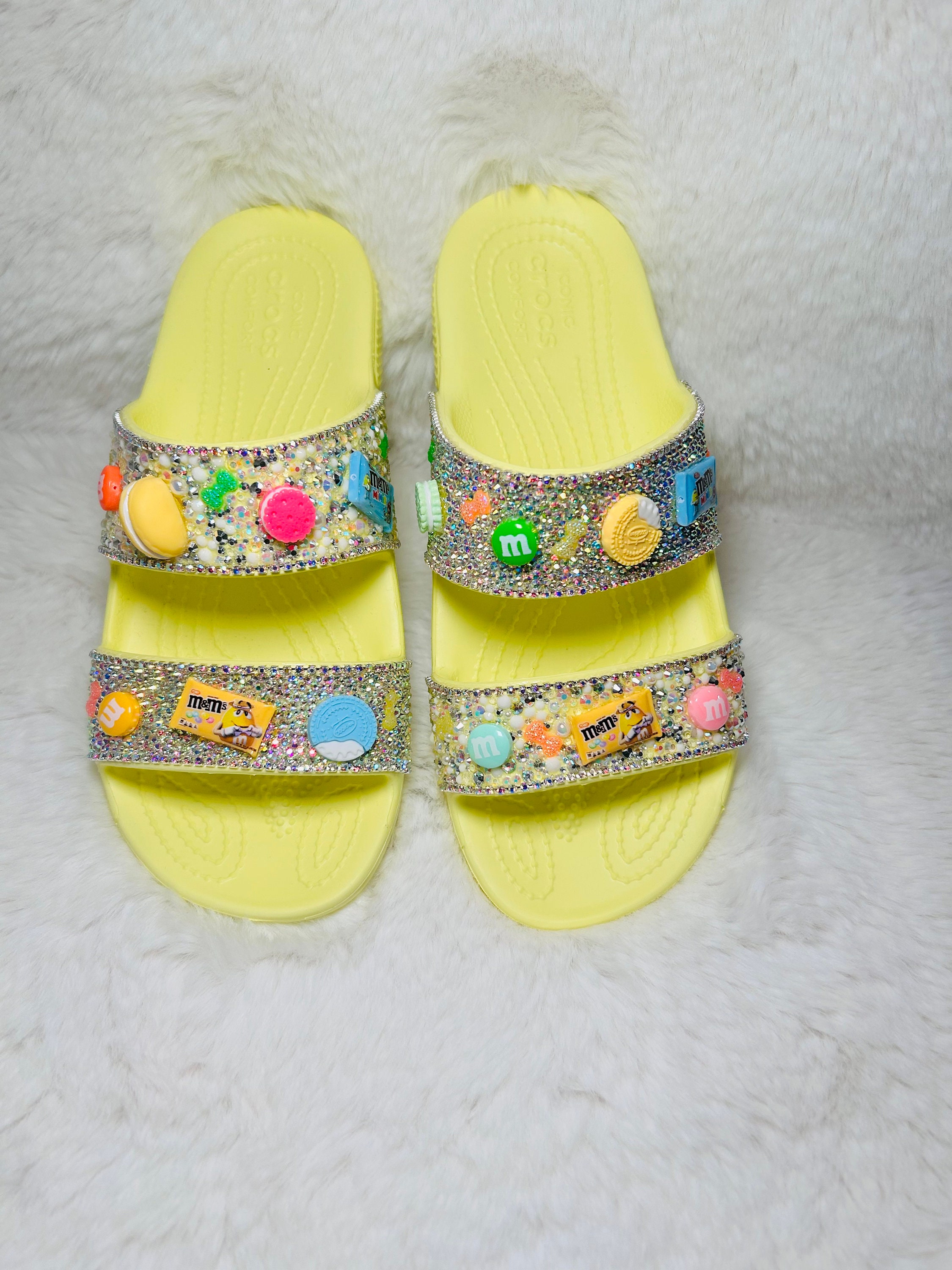 Custom Bling Croc Slides - Etsy