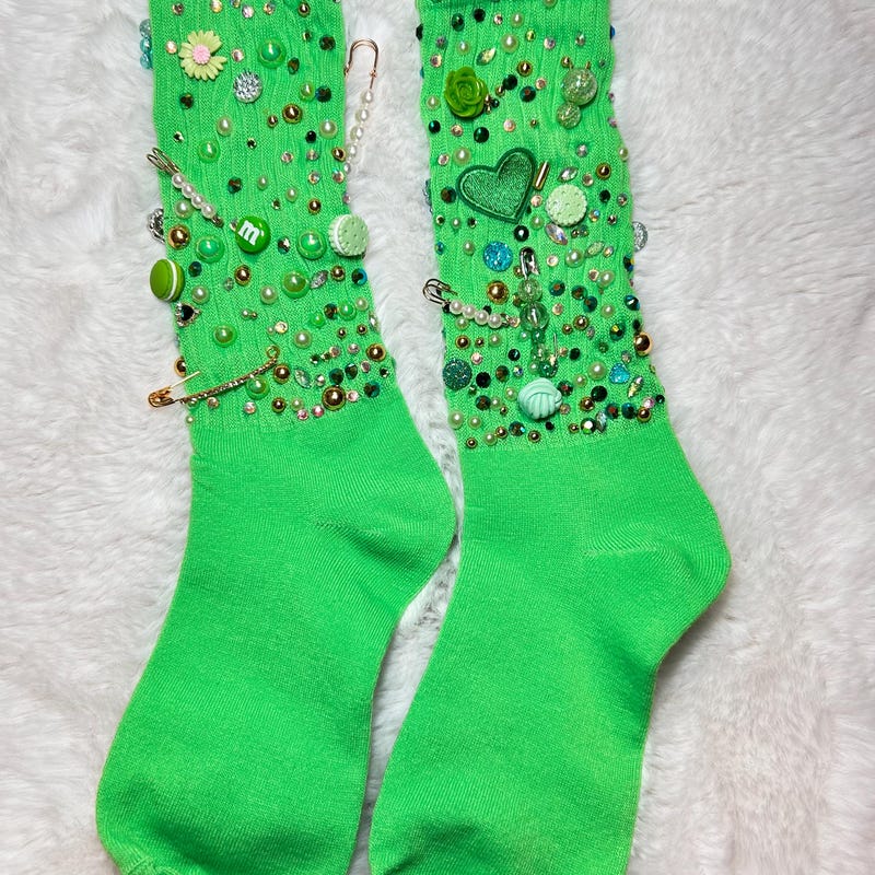 Socks With Charms - Etsy