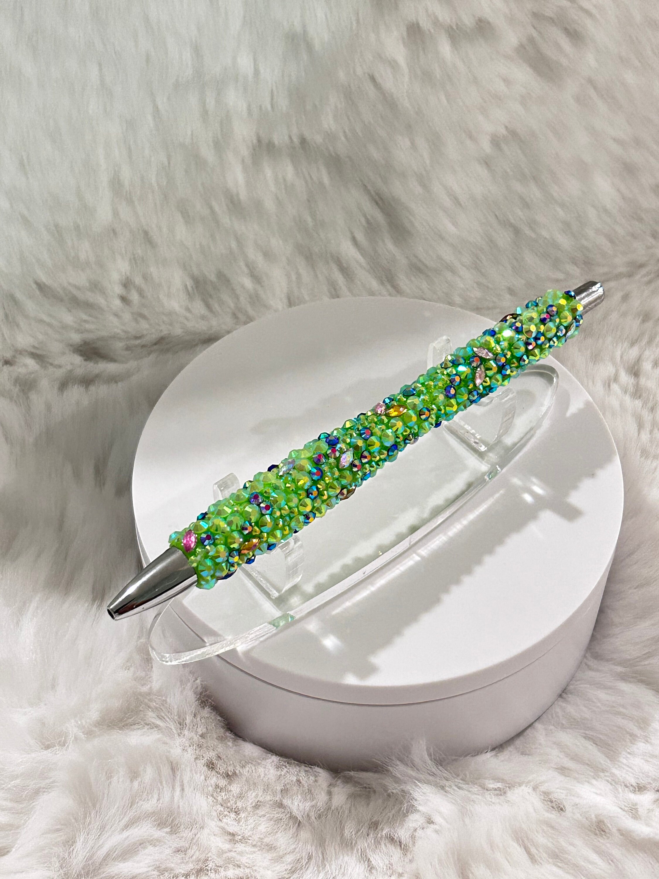 Black Ink Rhinestone Pens - Etsy