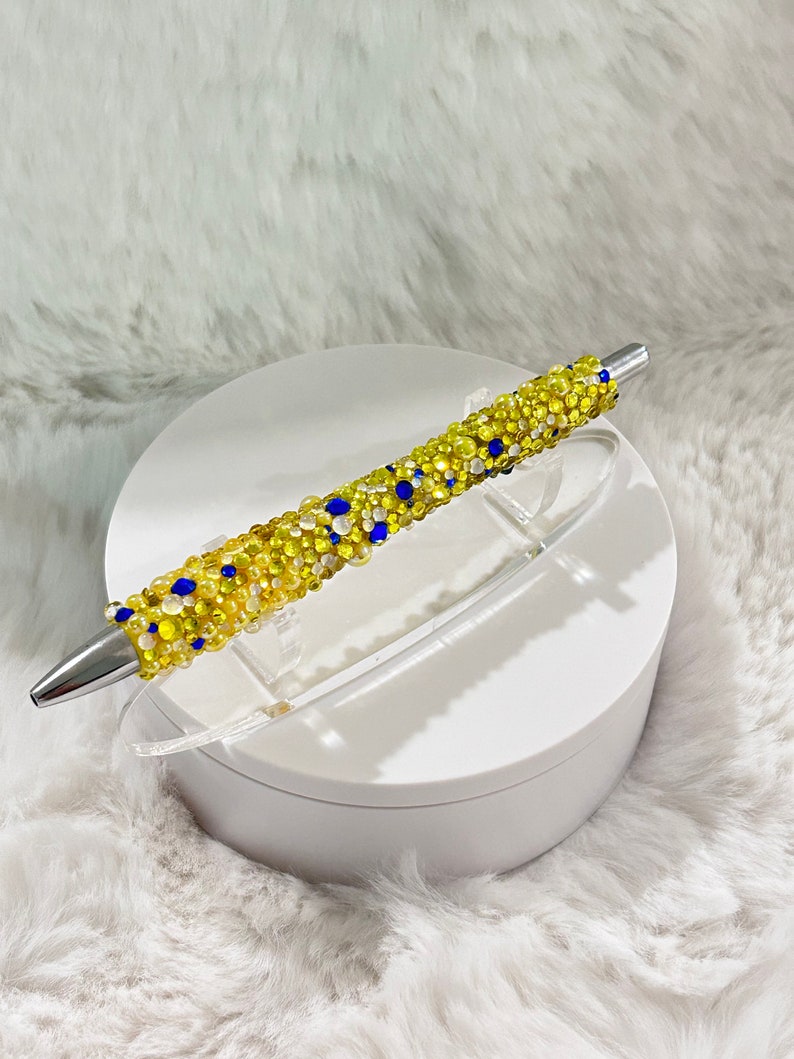 Black Ink Rhinestone Pens - Etsy