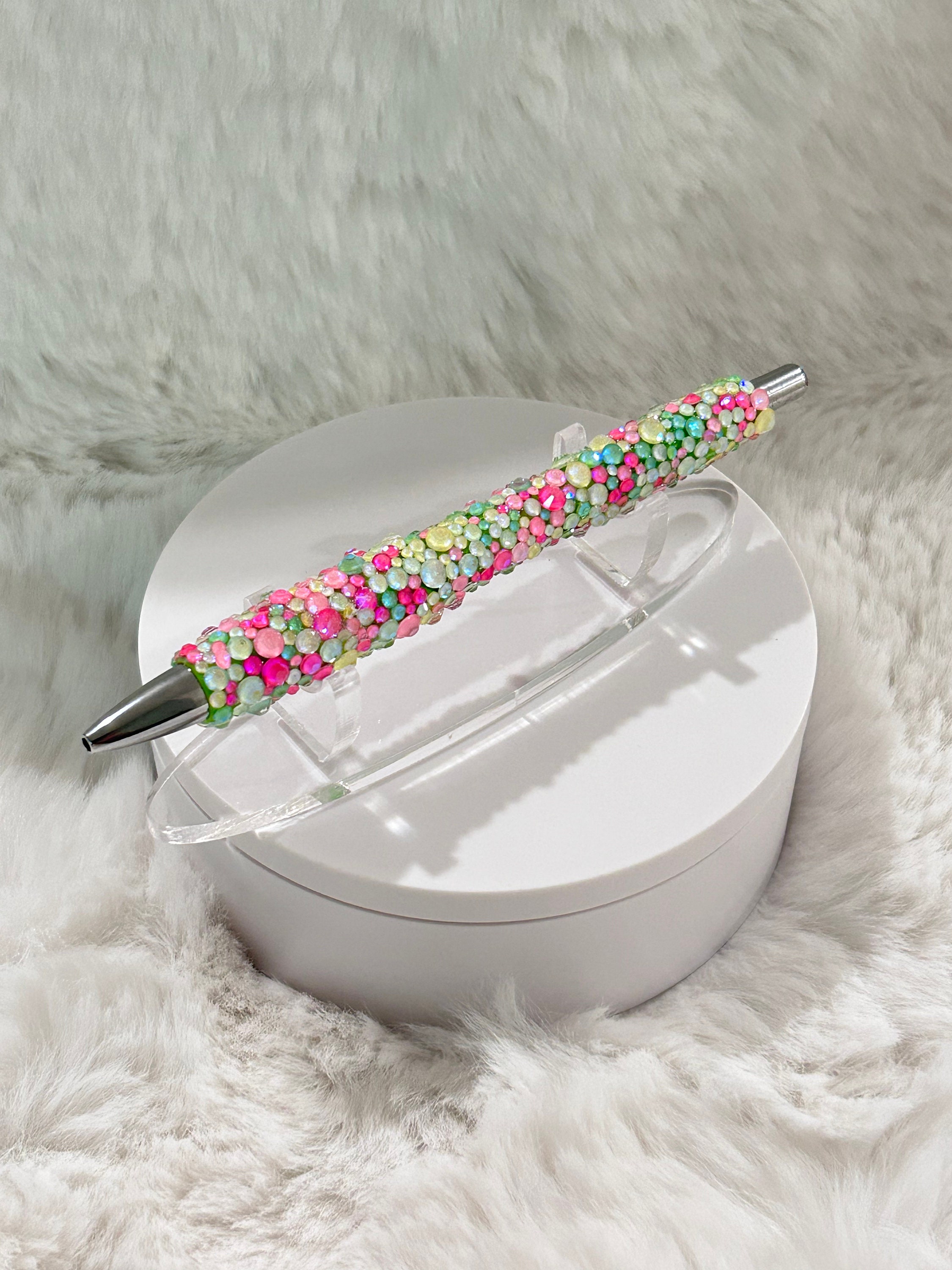 Black Ink Rhinestone Pens - Etsy