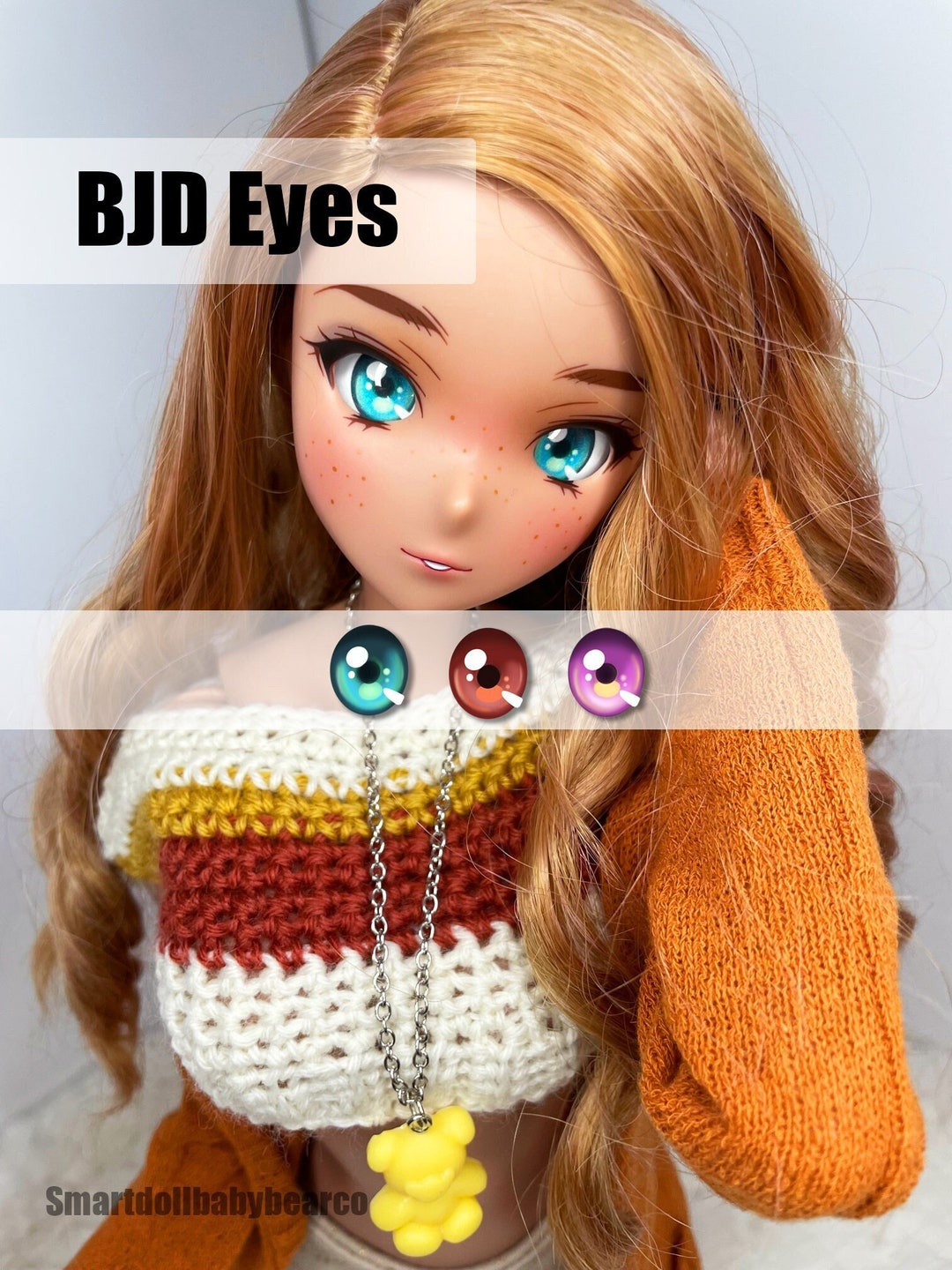 A Grade 16 MM Smart Doll BJD -follow Me Eyes- Anime Bubble Style - Etsy
