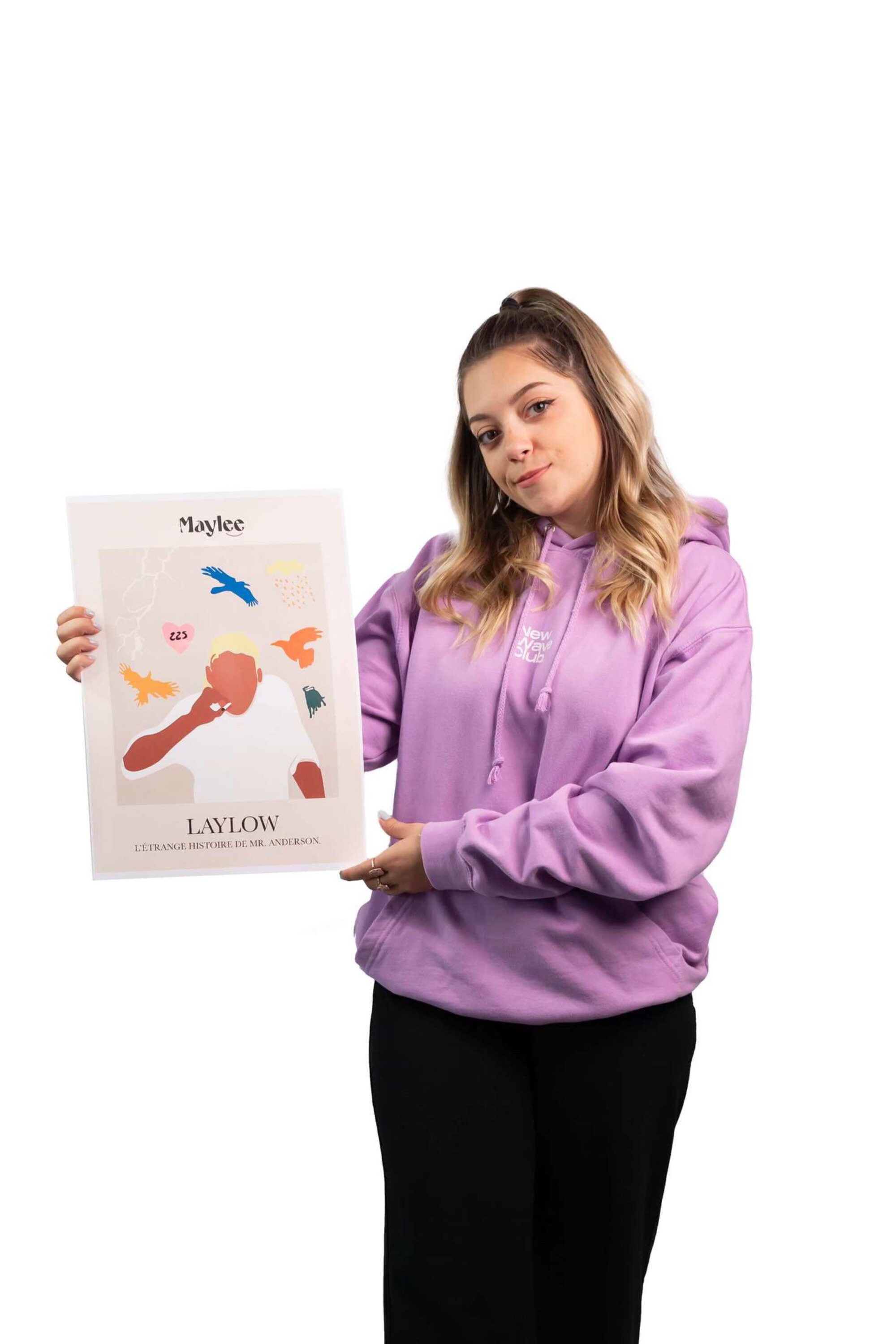 Illustration Laylow - L'étrange Histoire de Mr. Anderson - Etsy France