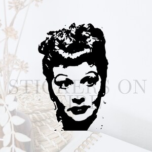 I Love Lucy Svg, Lucile Ball Svg Print, Lucy Ricardo SVG/ PNG Cut File ...