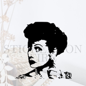 Lucile Ball I Love Lucy Svg, Print, Lucy Ricardo SVG/ PNG Cut File for ...