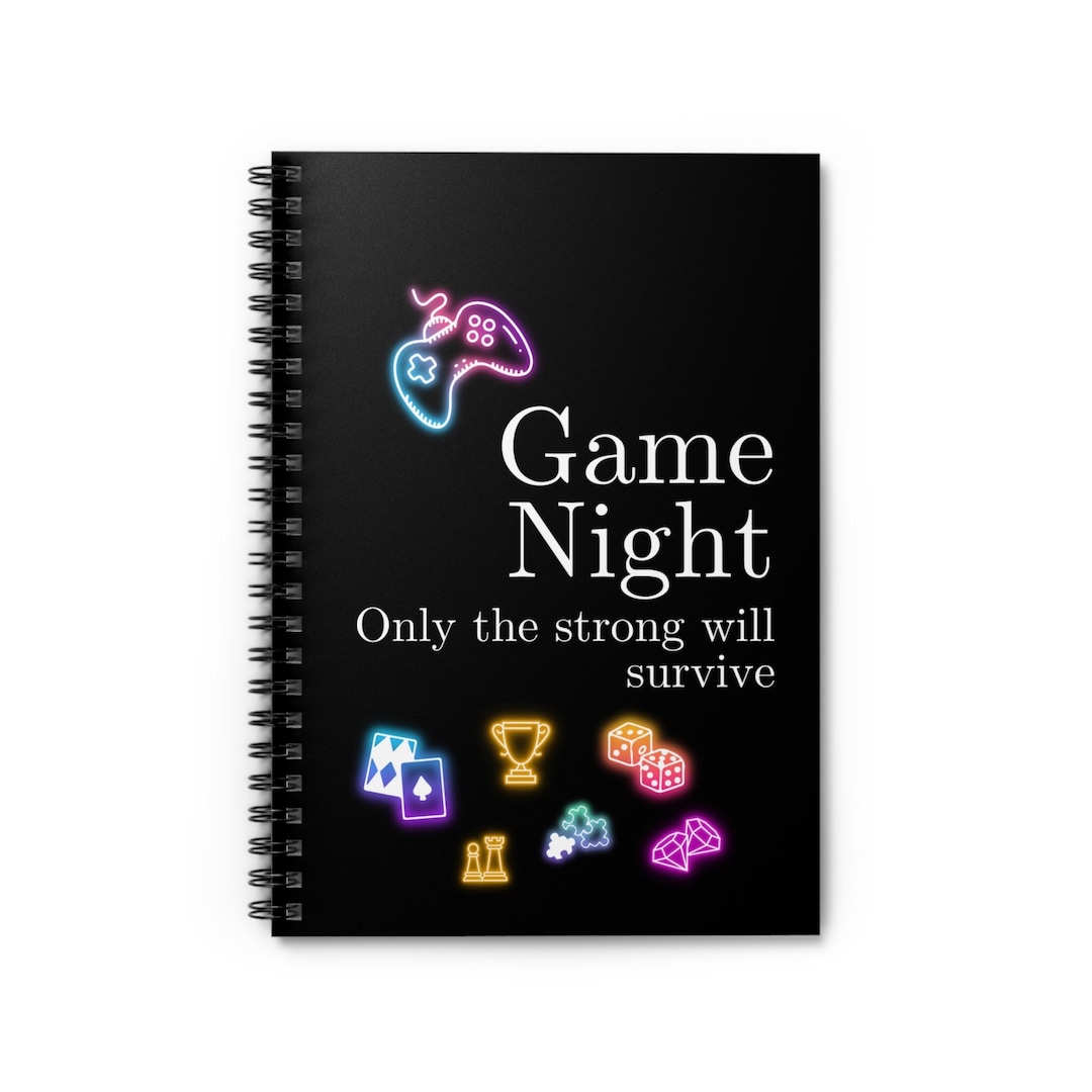 Game Night Score Keeping Notebook Board Game Lover Gift - Etsy