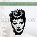 I Love Lucy Svg, Lucile Ball Svg Print, Lucy Ricardo SVG/ PNG Cut File ...
