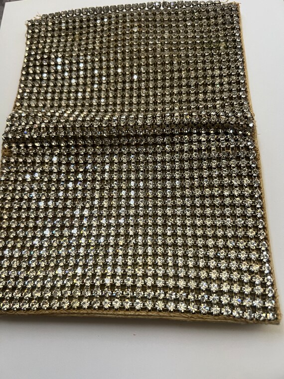 Vintage rhinestone handbag tiny - Gem