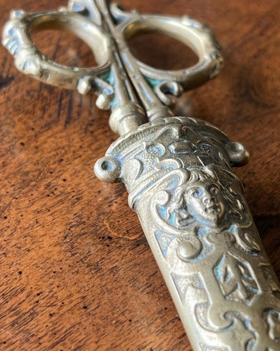 Antique Dress Makers Scissors Ornate Mermaid Victorian Era - Etsy