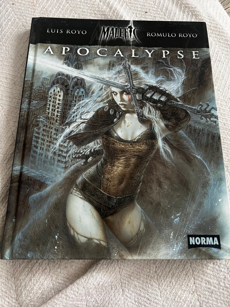 Luis Royo Apocalypse Art Book Sci-fi Fantasy Adult Book - Etsy
