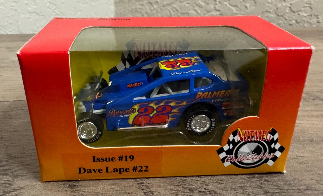 Dave Lape - Nutmeg Collectibles 1:64 DIRT Modified Diecast - Etsy