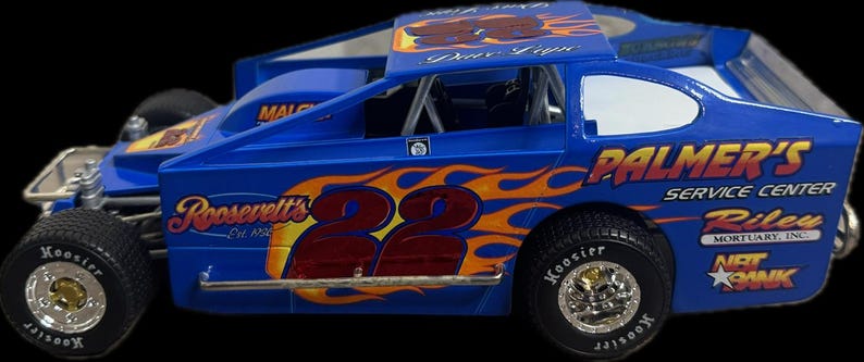 Dave Lape - Nutmeg Collectibles 1:25 Vintage Modified Diecast - Etsy