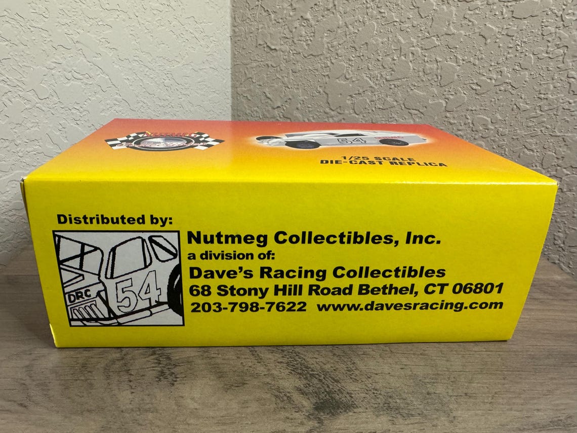 Dave Lape - Nutmeg Collectibles 1:25 Vintage Modified Diecast - Etsy